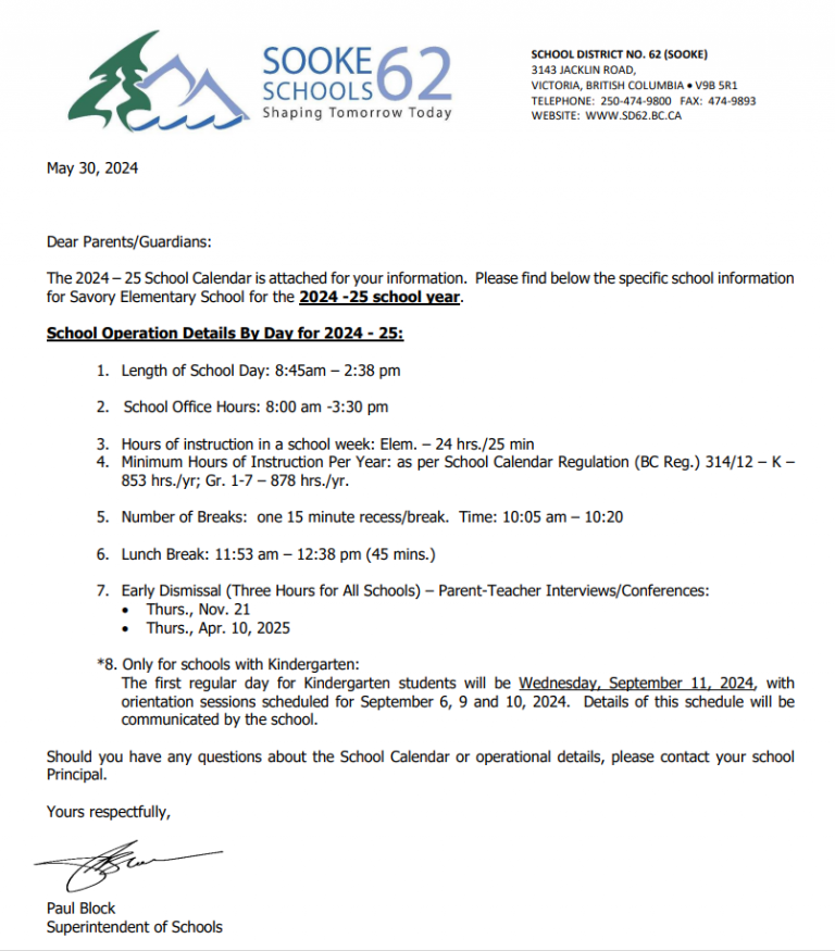 Savory Elementary School | 2721 Grainger Rd. Victoria, BC V9B 3K7